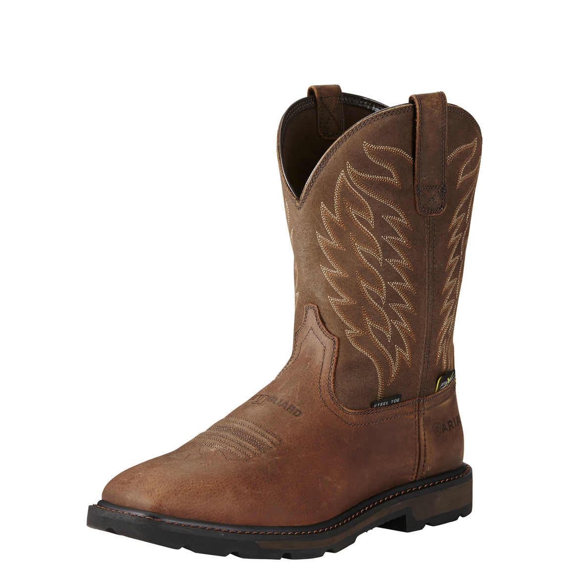 Ariat Groundbreaker Steel Toe Met Guard (Brown) – Frontier Western Store