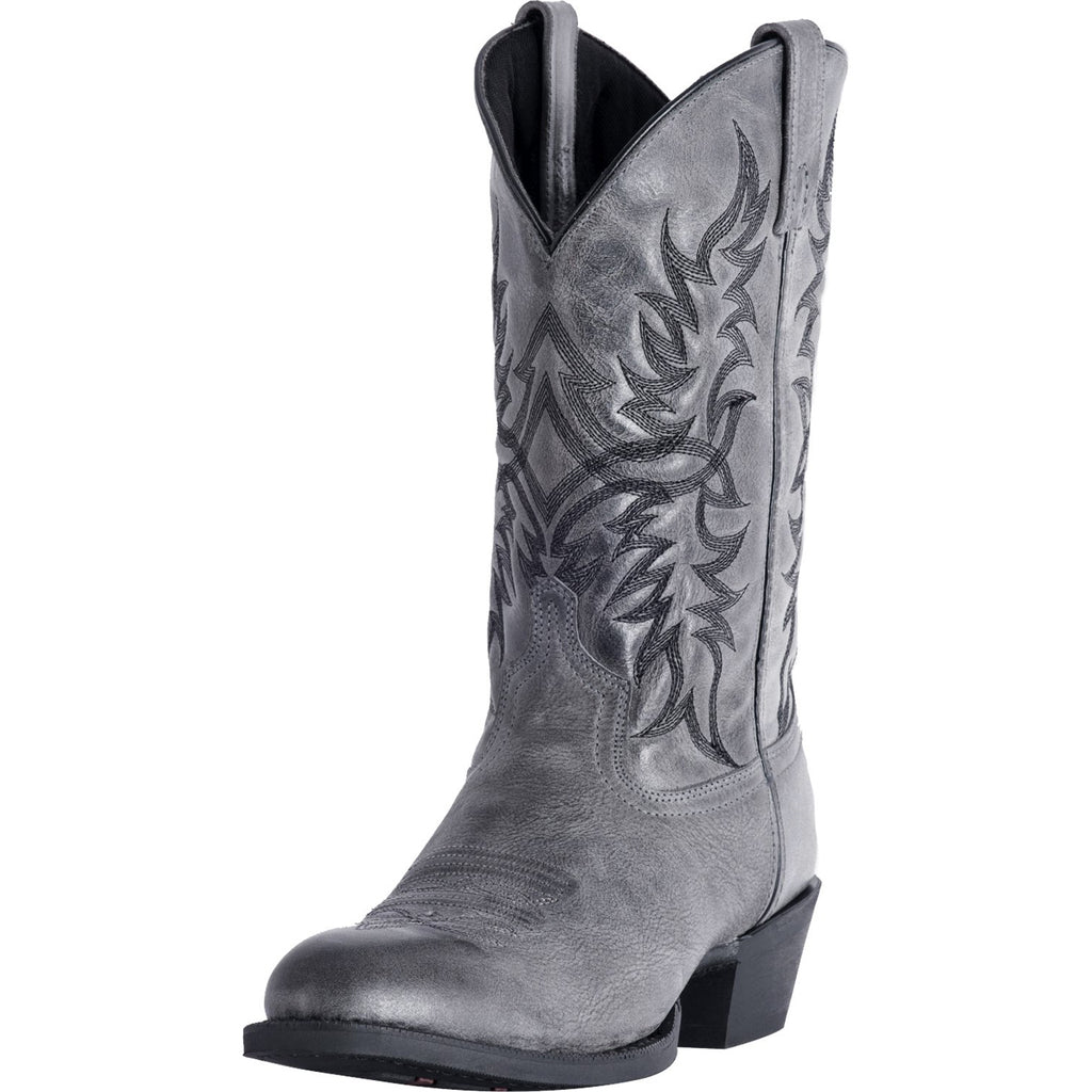 Laredo Harding Leather Boot (Grey) – Frontier Western Store